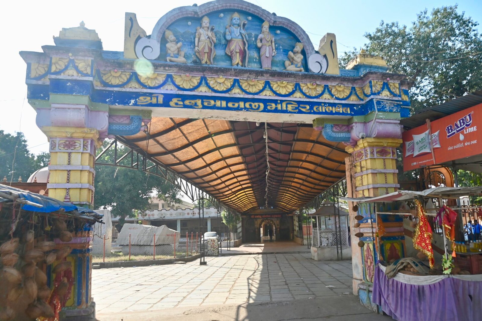 The Swayambhu Hanumanji Temple at Lambhvel, Anand, Gujarat | Satyabrata ...